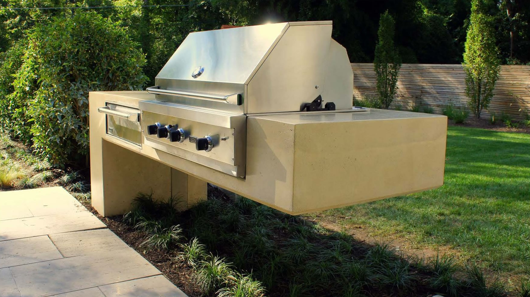 Outdoor BBQ Installation in Martha’s Vineyard, Oak Bluffs & Edgartown